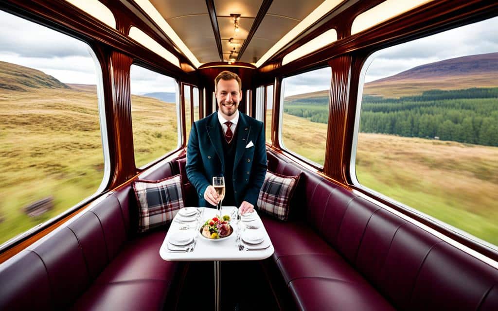 Starting The Royal Scotsman Train Adventure At Edinburgh
